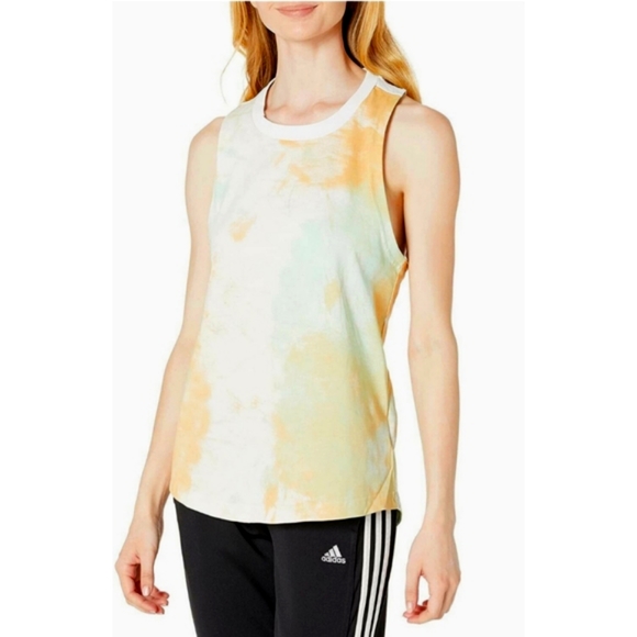 adidas | Tops | Adidas Womens Clear Minthazy Green Multi Tiedyed Effect ...